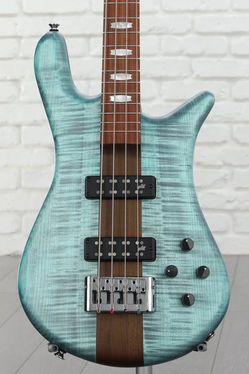Spector Euro 4 RST Bass Guitar - Turquoise Tide | Sweetwater