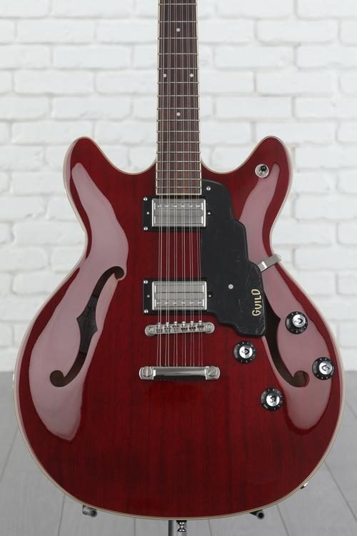 Guild Starfire I 12-ST 12-string Semi-hollow Electric Guitar - Cherry ...