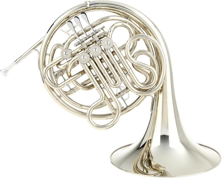 Yamaha YHR-672N Professional Double Horn - Nickel Silver with Fixed ...