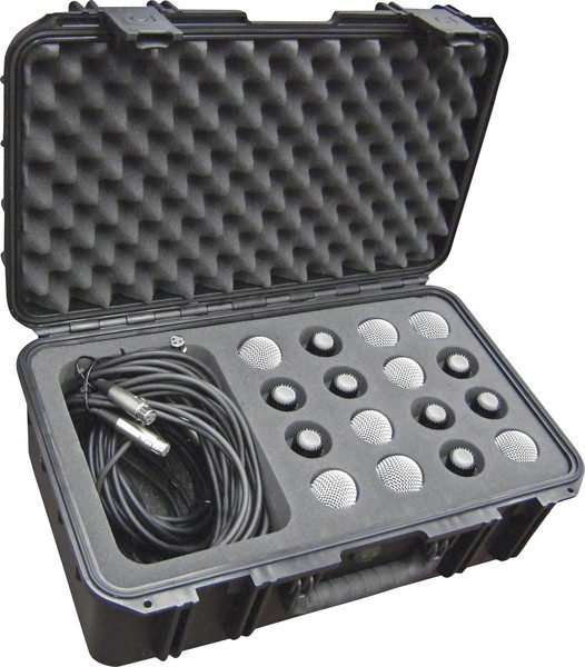SKB iSeries Waterproof Mic Case - Holds 16 Mics w/Storage | Sweetwater
