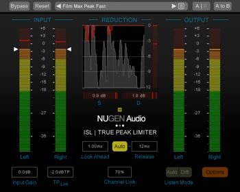 NUGEN Audio MasterCheck Pro ISL 2st Plug-in | Sweetwater