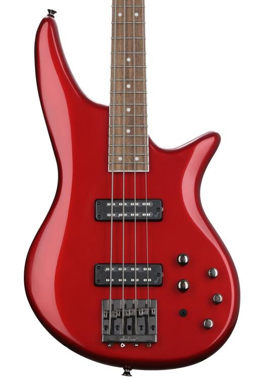 Jackson Spectra JS3 Bass Guitar - Metallic Red | Sweetwater