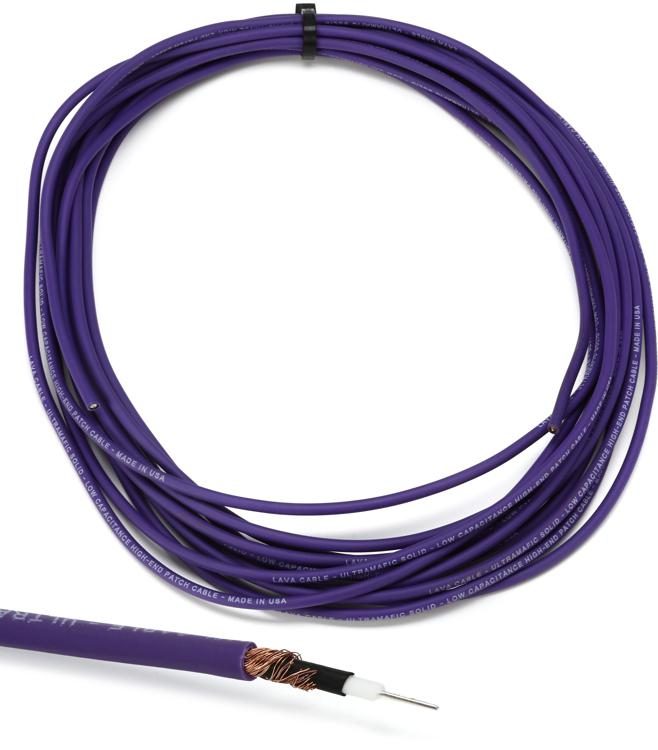 Lava Cable Tightrope Instrument Wire - Ultramafic 25 Foot | Sweetwater