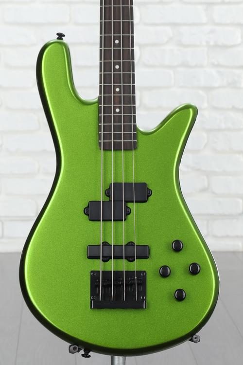 Spector Performer 4 Bass Guitar - Metallic Green | Sweetwater