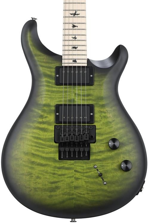 PRS DW CE 24 "Floyd" Electric Guitar - Jade Smokeburst | Sweetwater
