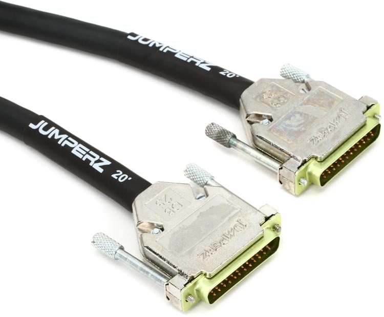 JUMPERZ JDB25-DB25 ZipLine DB25 to DB25 8-channel Analog Audio ...