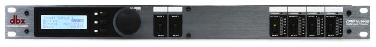 dbx ZonePro 640m 6x4 Digital Zone Processor | Sweetwater