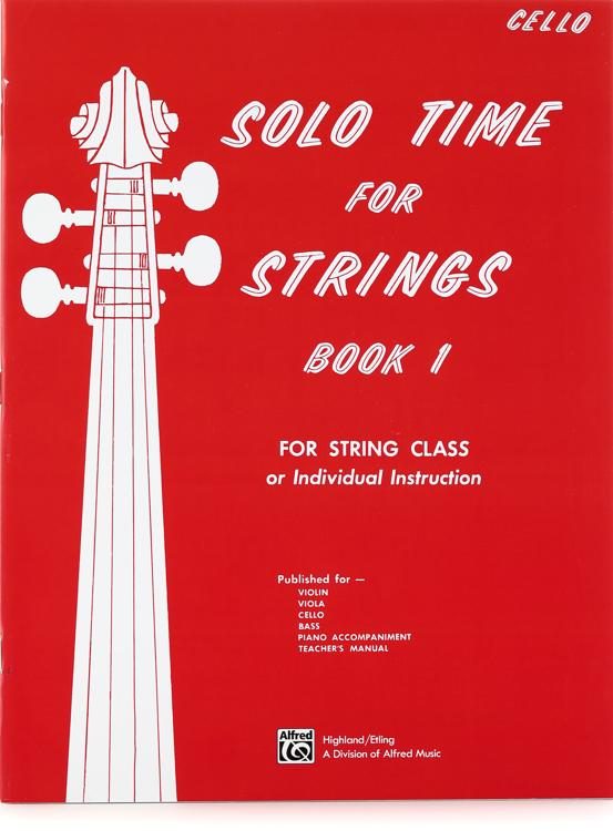 Alfred Solo Time for Strings - Book 1, Cello | Sweetwater