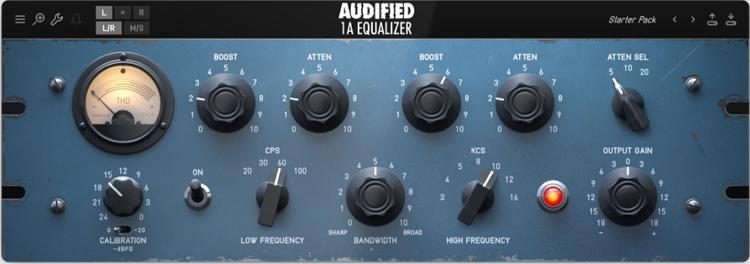 Audified 1A Equalizer Plug-in | Sweetwater