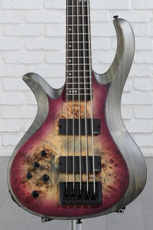 Schecter Riot-5 Bass Left-handed - Aurora Burst | Sweetwater