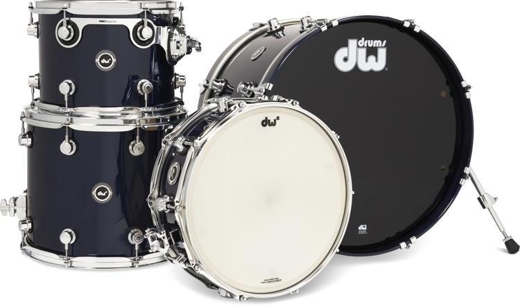 DW DWe 4-piece Shell Pack - Midnight Blue Metallic | Sweetwater