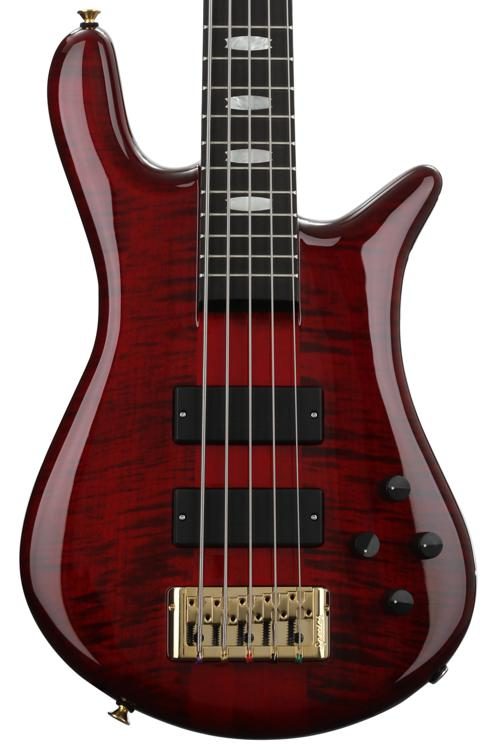 Spector Euro 5 LT Bass Guitar - Red Fade Gloss | Sweetwater