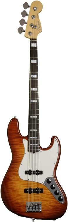 Fender Select Active Jazz Bass - Rosewood, Tobacco Sunburst | Sweetwater
