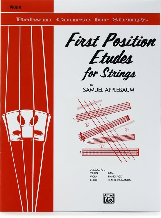Alfred First Position Etudes for Strings - Violin | Sweetwater
