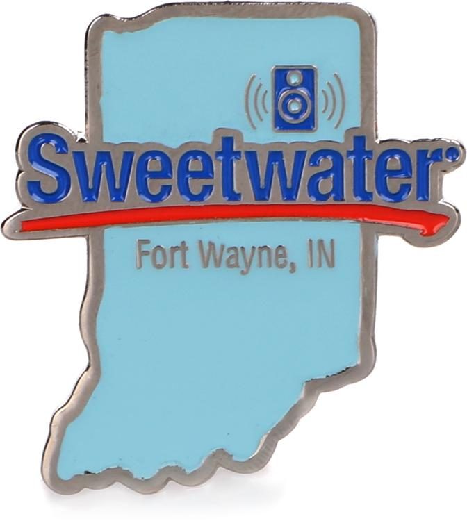 Sweetwater Indiana State Enamel Pin