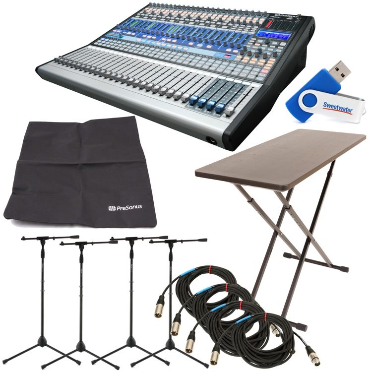 PreSonus SLM24 24-channel Digital Mixer Package | Sweetwater