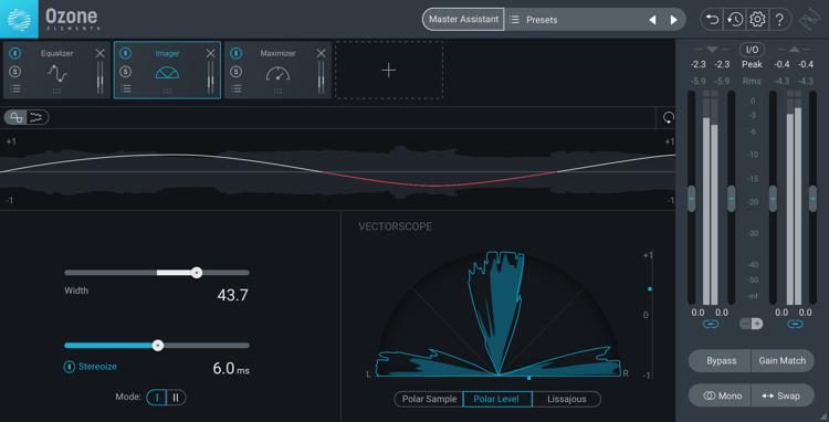 iZotope Ozone 9 Elements Mastering Software Suite | Sweetwater
