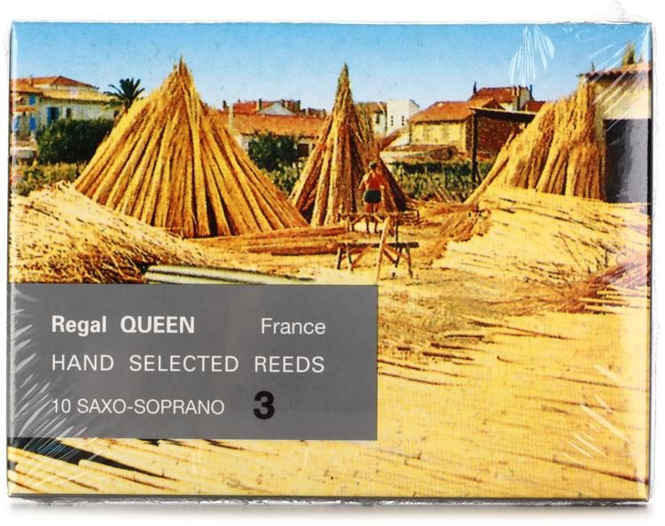 Rigotti Queen Soprano Saxophone Reeds - 3 (10-pack) | Sweetwater