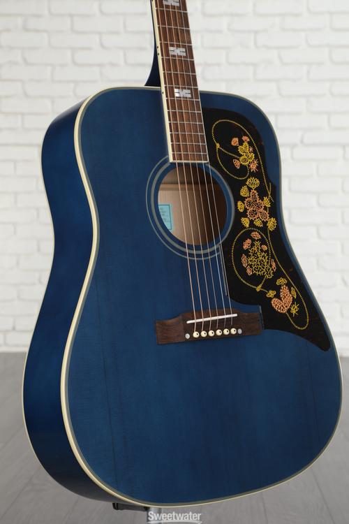 Epiphone Masterbilt Frontier Acoustic-electric Guitar - Aged Viper Blue ...