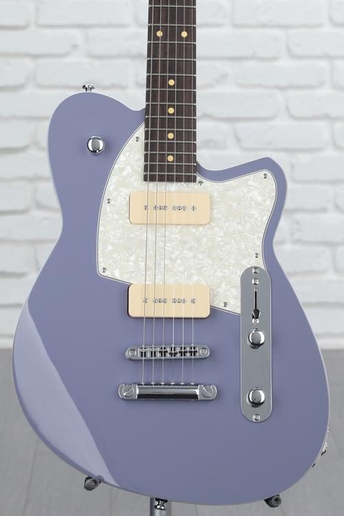 Reverend Charger 290 Solidbody Electric Guitar - Periwinkle | Sweetwater