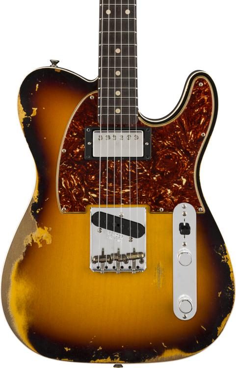 Fender Custom Shop Limited Edition '60s HS Telecaster Custom Heavy Relic - Super Faded/Aged 3 ...