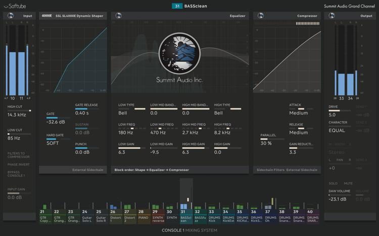 Softube Summit Audio Grand Channel Plug-in Suite | Sweetwater