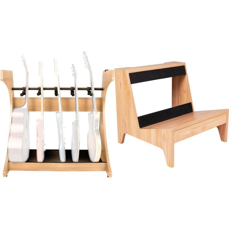 Gator Frameworks Elite Five Electric/Acoustic Guitar Rack and Large Amp ...