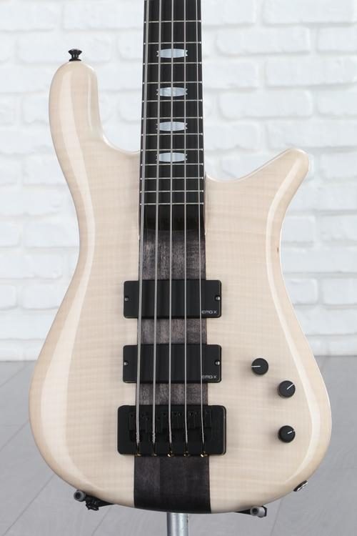 Spector USA NS-5XL Bass Guitar - Black & White | Sweetwater
