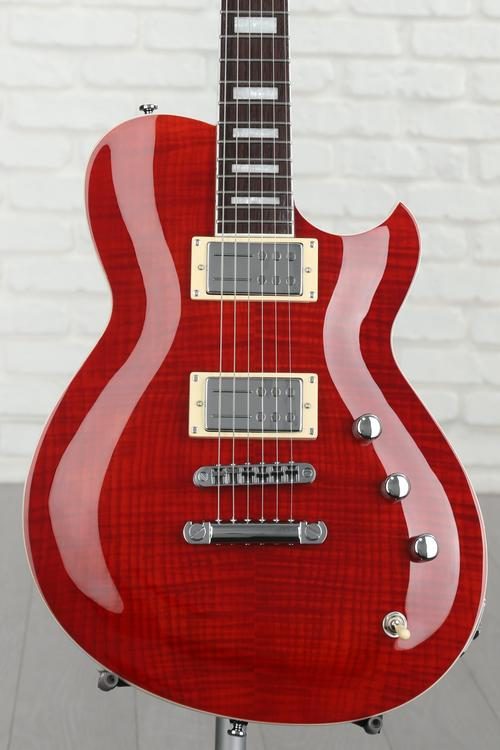 Reverend Roundhouse RA Electric Guitar - Wine Red | Sweetwater