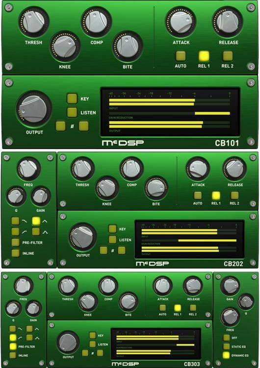 McDSP CompressorBank Native v7 Plug-in | Sweetwater
