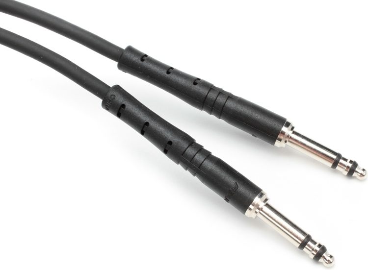 StageMASTER STT-3 TT Patch Cable - 3 foot Black | Sweetwater