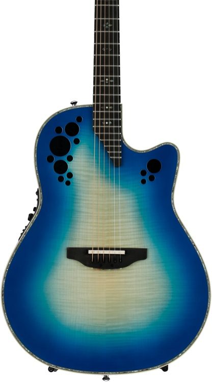 Ovation Elite Plus Contour - Regal Blue | Sweetwater