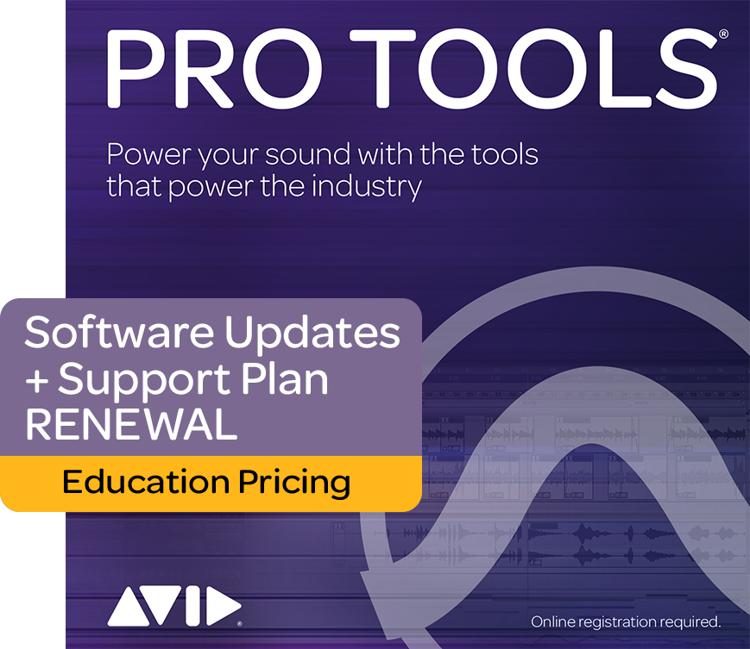 Avid 1-year Software Updates + Support RENEWAL for Pro Tools Teachers ...