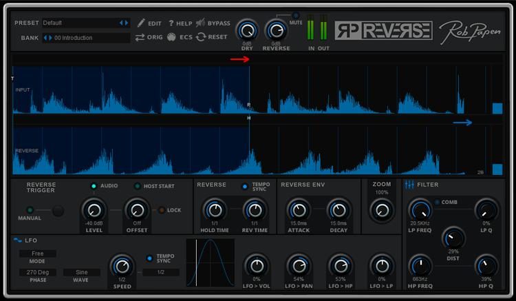 Rob Papen RP-Reverse - Plug-in | Sweetwater