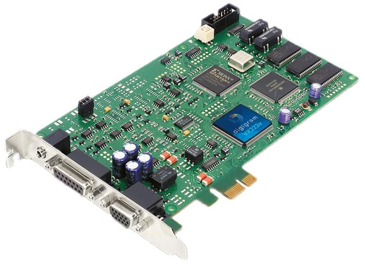 Digigram VX222e PCIe Card with Stereo Analog I/O | Sweetwater