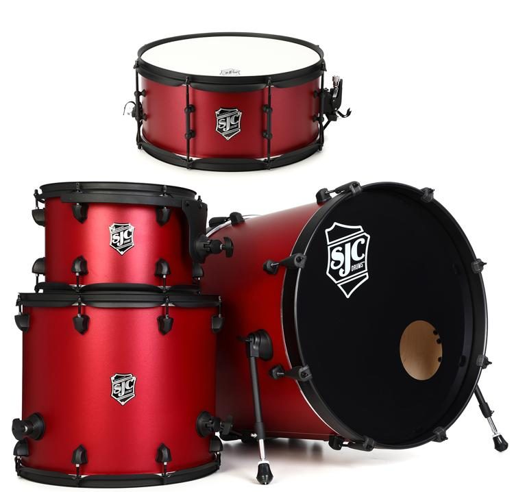 SJC Custom Drums Pathfinder Series 4-piece (Snare) Shell Pack ...