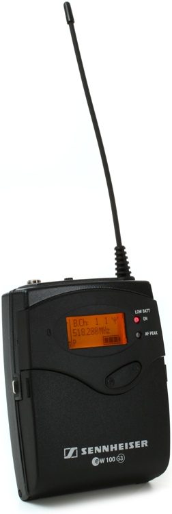 Sennheiser SK 100 G3 - B Band, 626-668 MHz | Sweetwater