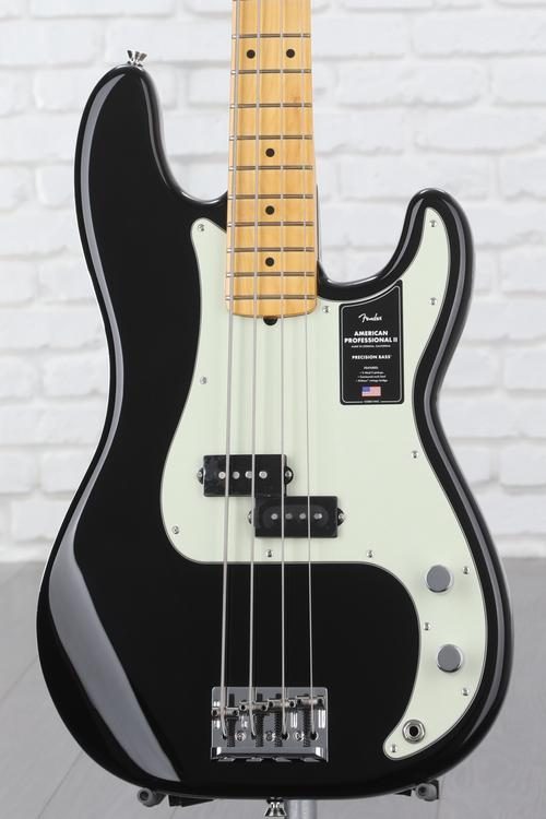 Fender American Professional II Precision Bass - Black with Maple ...