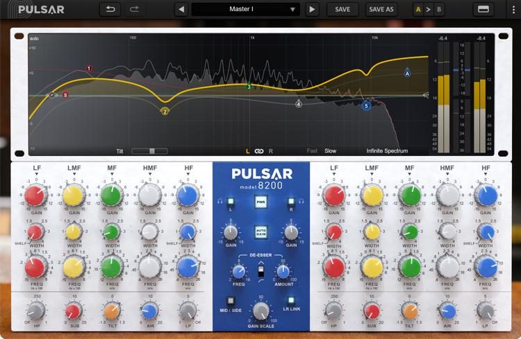 Pulsar Audio 8200 EQ Plug-in | Sweetwater