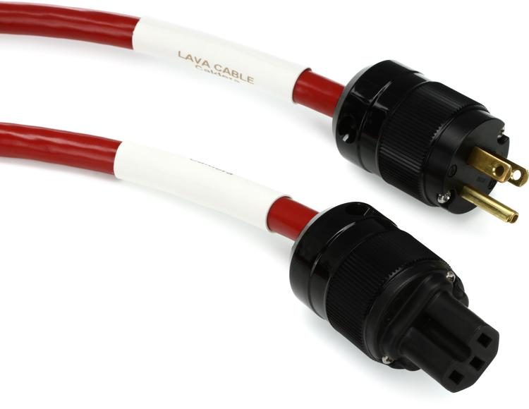 Lava Cable LCCLDA6-R Caldera NEMA 5-15P to IEC Power Cord - 6 foot ...