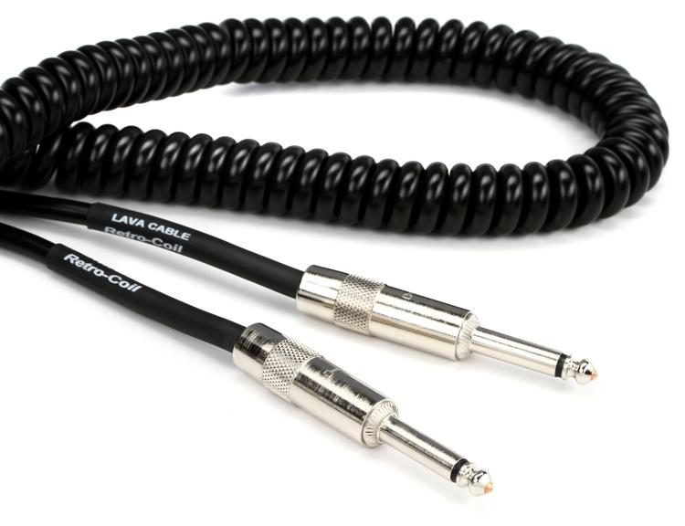 Lava Cable LCRCB Retro Coil Straight to Straight Instrument Cable - 20 ...