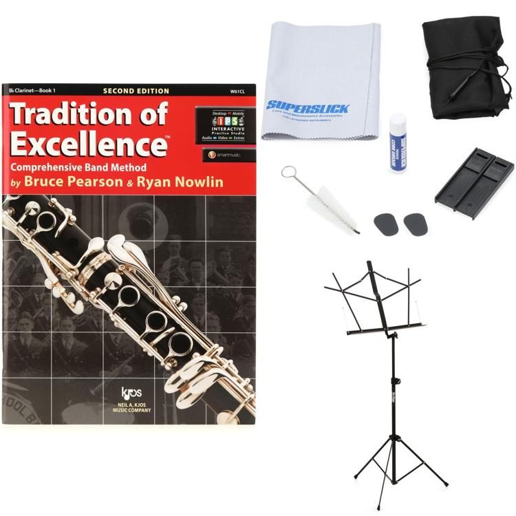 Kjos Tradition of Excellence Book 1 Bundle - Bb Clarinet | Sweetwater