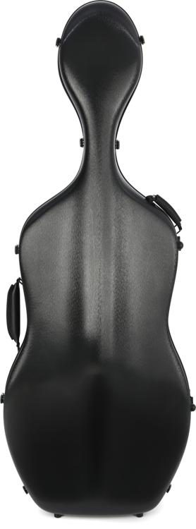 Howard Core CC4500 Scratch-resistant Cello Case - Solid Black, 4/4 Size ...