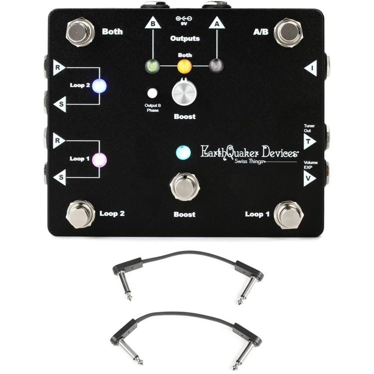 EarthQuaker Devices Swiss Things Pedalboard Reconciler with 3 Patch ...