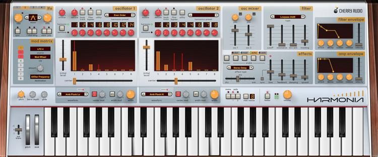 Cherry Audio Harmonia Synthesizer Software Instrument | Sweetwater