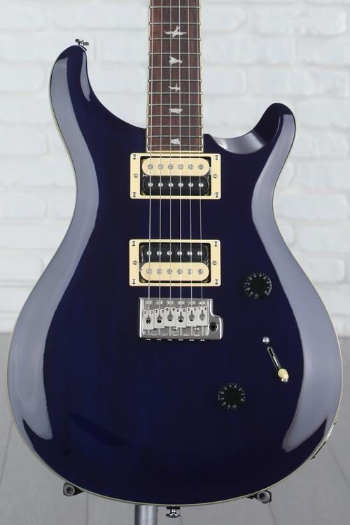 PRS SE Standard 24 Electric Guitar - Trans Blue | Sweetwater