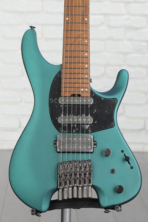 Ibanez Q547 7-string Electric Guitar - Blue Chameleon Metallic Matte ...