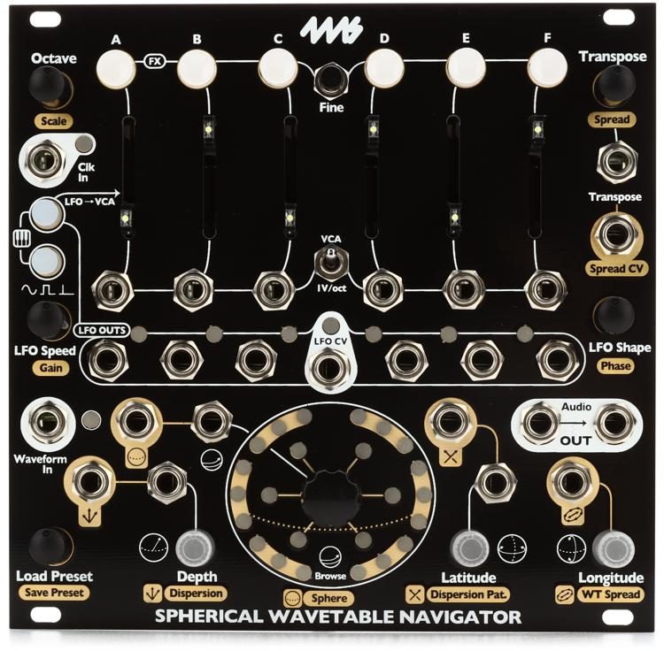 4ms Spherical Wavetable Module Eurorack Module | Sweetwater