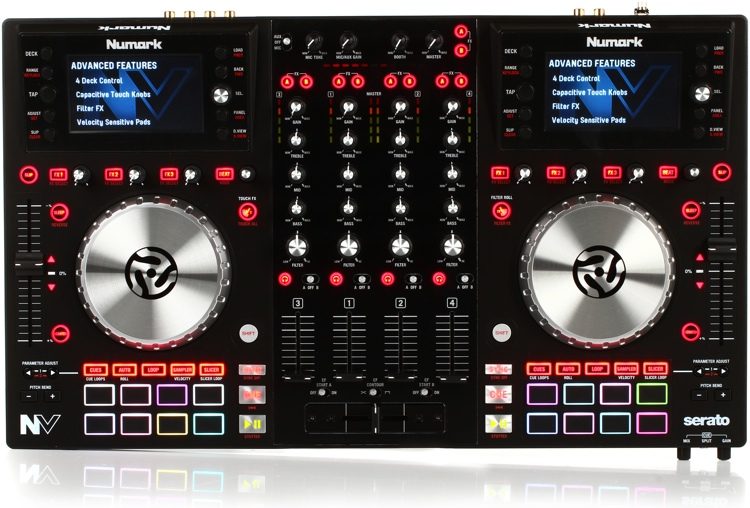 Numark NV Dual-display Serato DJ Controller | Sweetwater