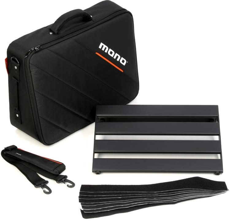 MONO Pedalboard Rail with Stealth Club Case - Small | Sweetwater